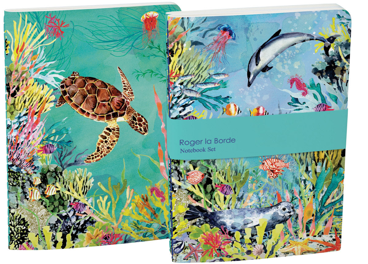 Roger la Borde Oceania A5 Softback Notebooks Set