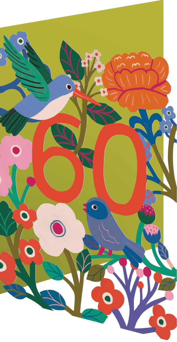 Roger la Borde Birdsong Lasercut Card