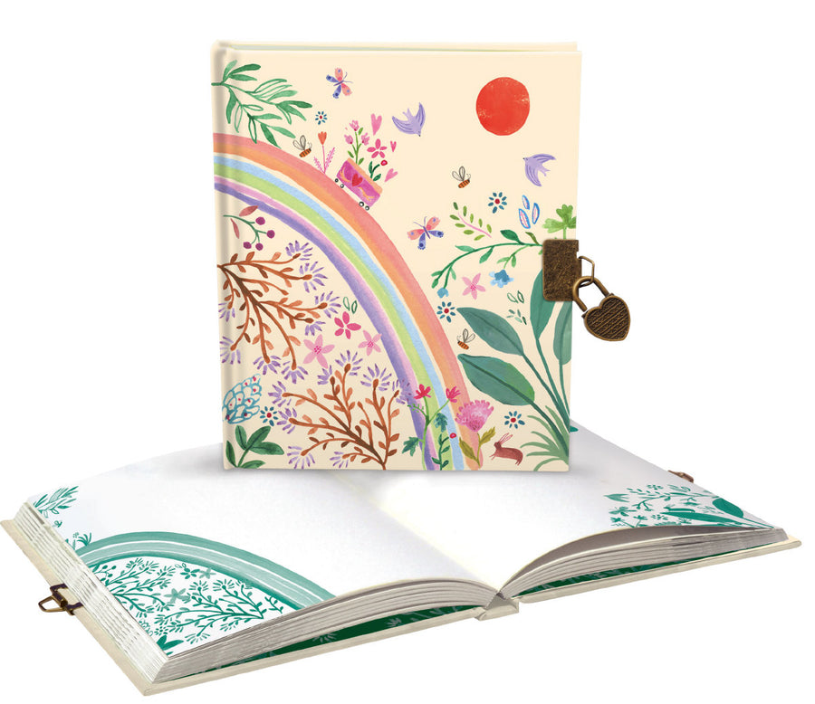 Roger la Borde Over the Rainbow Lockable Notebook